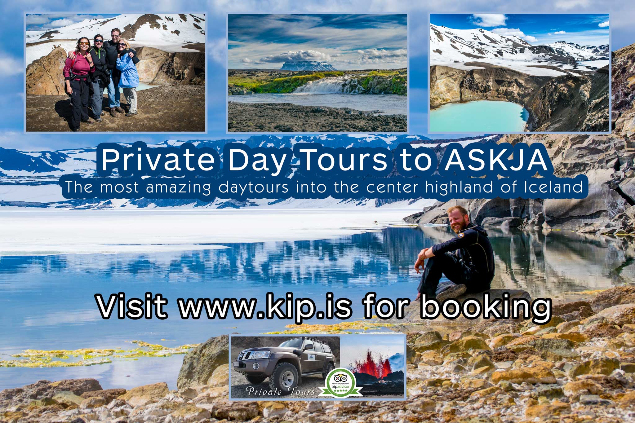 Askja -The Highland Day tour - Tour Guide in Iceland